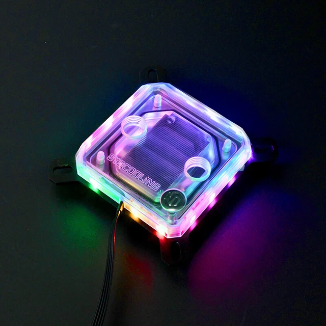 CPU WATER COOLING Block C55W For AMD AM4 Ryzen Socket 3 5 7 9 With 5V ...