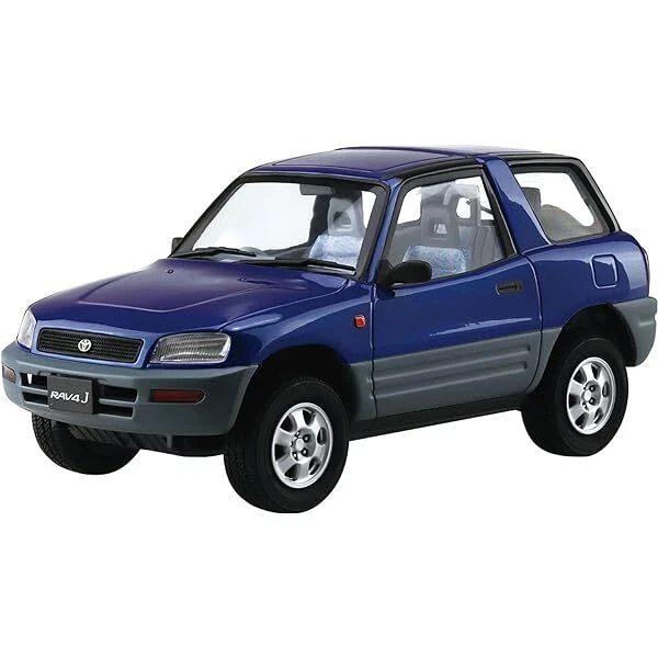 AOSHIMA 1/24 THE Model Car Series SP04 TOYOTA SXA10 RAV 1994 Model Kit ...