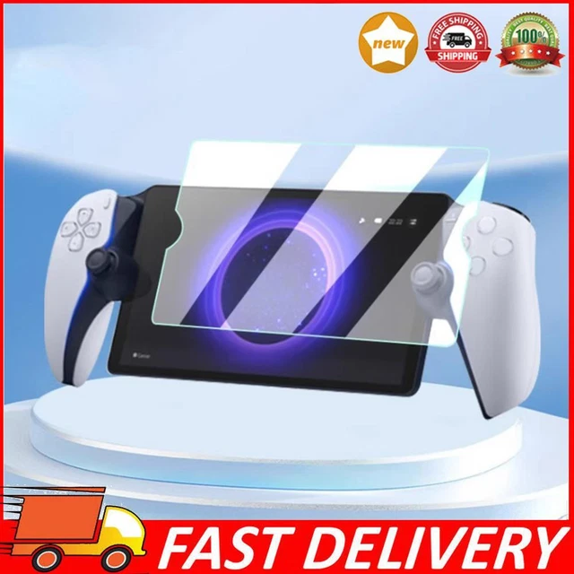 2 PACK PORTABLE Protective Film Tempered Glass for PS5 Portal Screen ...