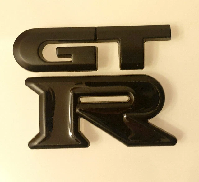 GTR R35 EMBLEM hinten Logo Schriftzug Nissan Skyline R33 r32 r34 gtt ...