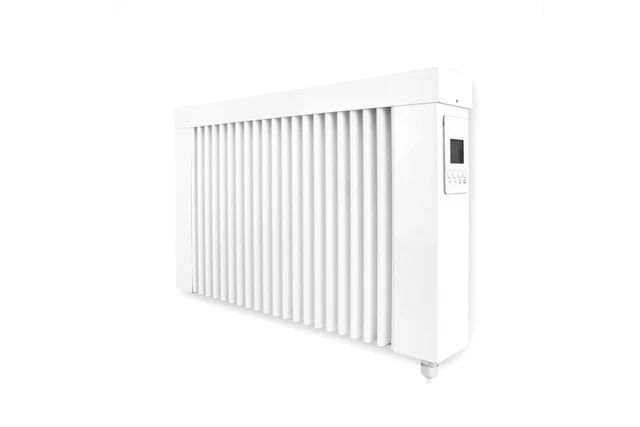 ELEKTROHEIZUNG NIEDRIG 800W Heizgerät flache Flächenspeicher Heizung Schamotte EUR 450,00 ...