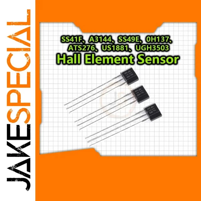 10PCS HALL EFFECT Sensors Set TO-92 Models EUR 47,99 - PicClick FR