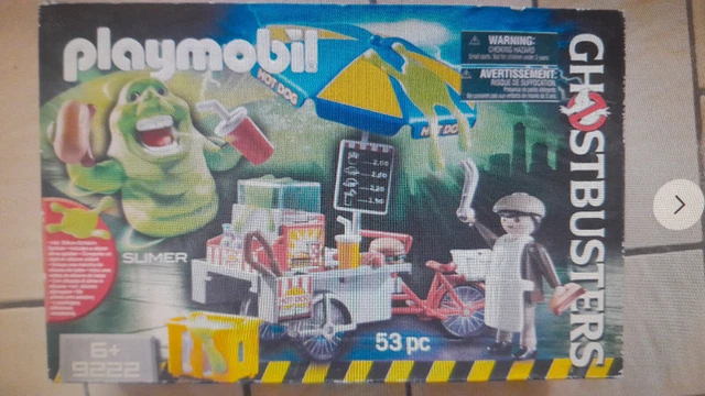PLAYMOBIL 9222 GHOSTBUSTERS Bouffe Tout Avec Stand De Hot Dogs Neuf EUR ...