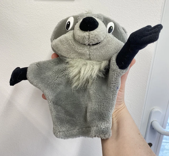 WALT DISNEY COMPANY Pocahontas Meeko Raccoon Plush Hand Puppet Mattel £ ...