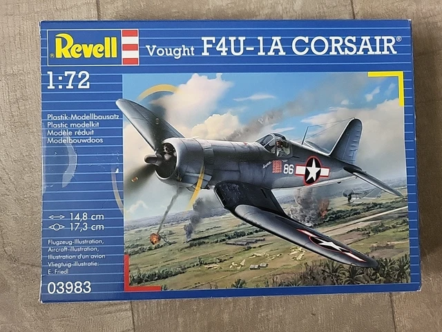 REVELL VOUGHT F4U-1A Corsair (03983) Flugzeug Modellbausatz 1:72 NEU & OVP*** EUR 1,00 - PicClick DE