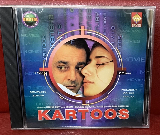 KARTOOS-BOLLYWOOD CD-1999 MELODY TRACK UK.Music-Nusrat F Ali Khan/Anu ...