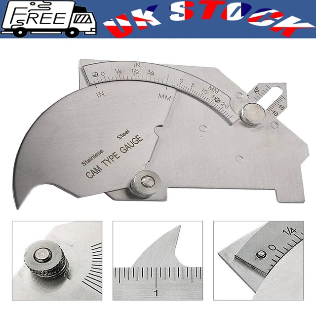 MG-8 WELDING GAUGE Test Ulnar Welder Inspection Bridge Cam Type Gage ...