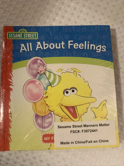 SESAME STREET ELMO Manners Matter Books for Kids -- Set of 8 Brand New ...