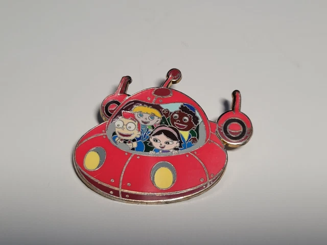 2007 DISNEY JUNIOR Little Einsteins Pin Red Flying Rocketship Official ...