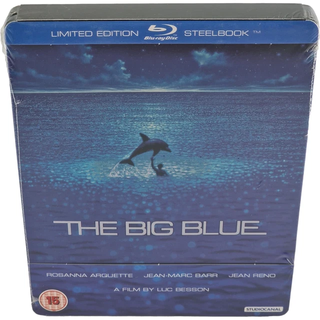 THE BIG BLUE Blu-ray Steelbook Zavvi Limited Edition 2000 Ex Luc Besson ...