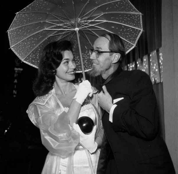 ACTRESS VALERIE ALLEN Attends A Premiere Of The Rainmaker 1956 OLD ...