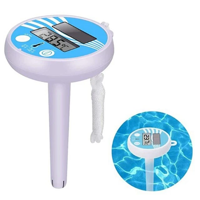 THERMOM??TRE DE PISCINE flottant solaire pour surveillance pr??cise de la temp?? EUR 23,27 ...