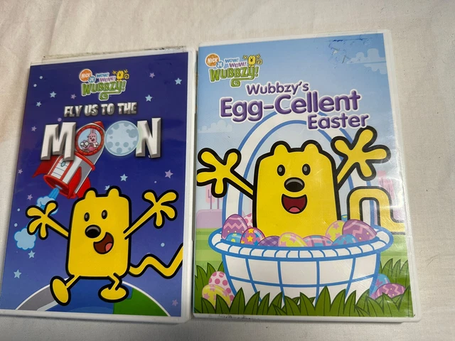 NICK JR WOW! Wow! Wubbzy Fly Us To The Moon & Egg-cellent Easter Dvd ...