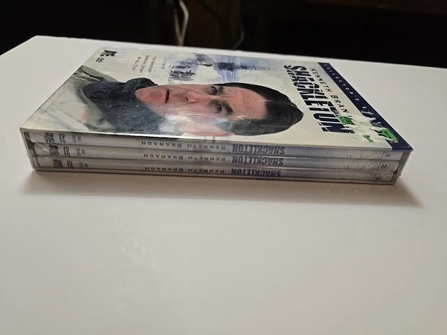 KENNETH BRANAGH'S SHACKLETON Collector's Edition 2002 3-DVD set (sealed ...