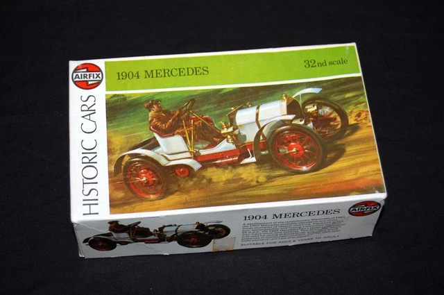AIRFIX 1/32 SCALE 1904 Mercedes Simplex Model Kit 1974 Historic Cars ...
