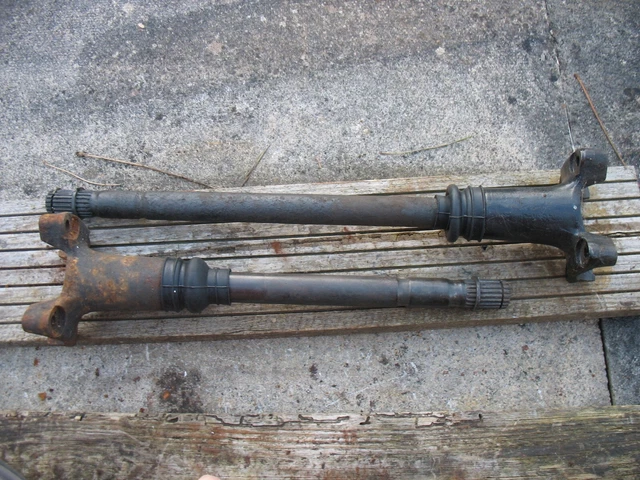 CLASSIC MINI EARLY Drive Shafts, Rubber Coupling Type £59.99 - PicClick UK