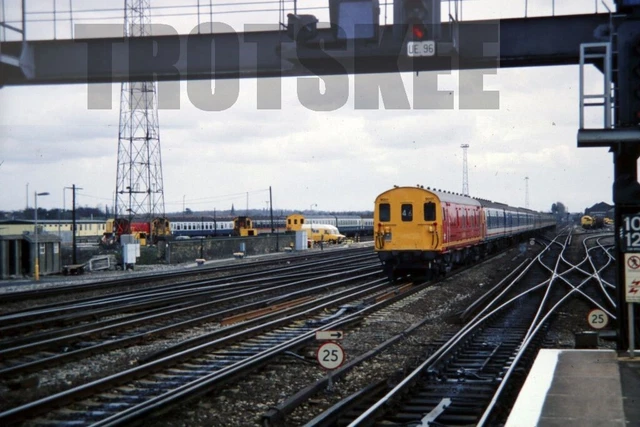 35MM SLIDE BR British Rail EMU Electric Class 419 9001 Ashford 1989 ...