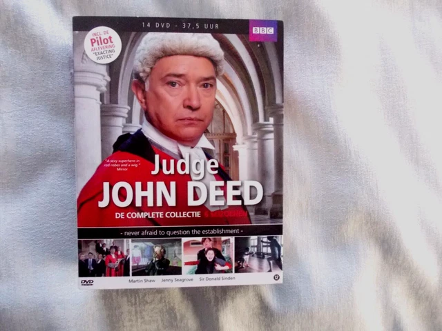 JUDGE JOHN DEED Series 1-6 (DVD) Martin Shaw 14 Discs 37.5 Hours PLEASE ...