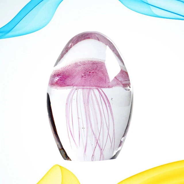 CRYSTAL SPACE LAMP Jellyfish Aquarium Ball Acrylic Romantic Night Light ...