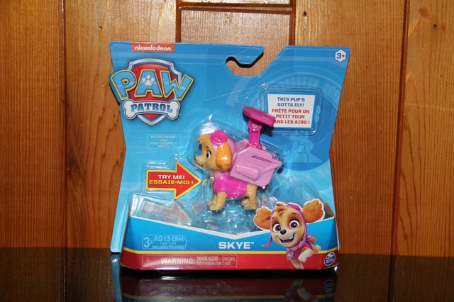 PAW PATROL, ACTION Pack Skye Collectible Figure with Sounds and Phrases ...