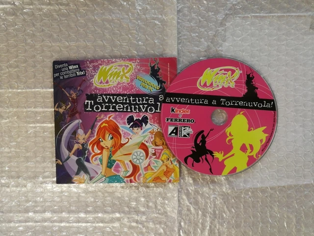 VIDEOGIOCO WINX CLUB avventura a Torrenuvola Kinder Ferrero PC CD ROM ...