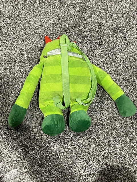VINTAGE YO GABBA Gabba “Brobee" Cuddle Plush Backpack 2011 Carry Along ...