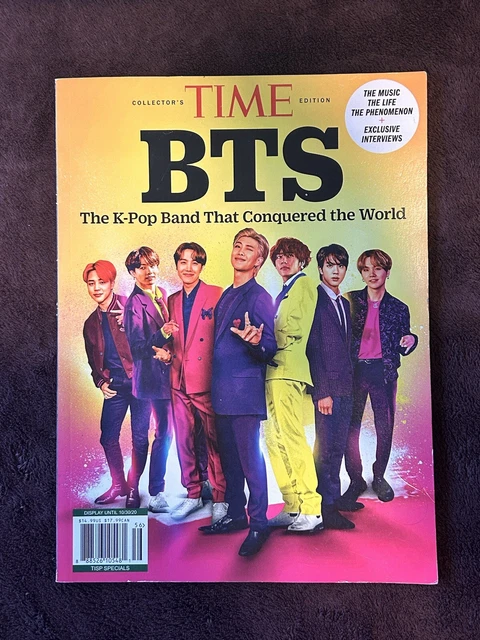 BTS TIME MAGAZINE Collectors Edition BTS The K-Pop Band That Conquered ...