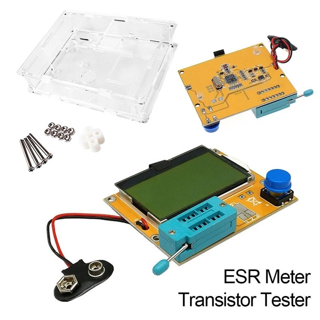 LCR-T4 SCR INDUCTANCE Capacitance Diode ESR Meter Transistor Tester ...