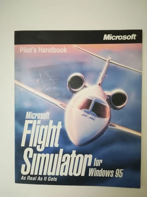 MICROSOFT FLIGHT SIMULATOR for Windows 95 - Pilot's Handbook EUR 10,00 ...