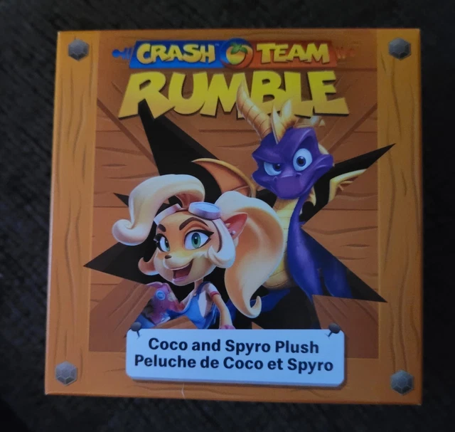 2023 MCDONALDS HAPPY Meal Crash Team Rumble Coco and Spyro Plush EUR 1 ...