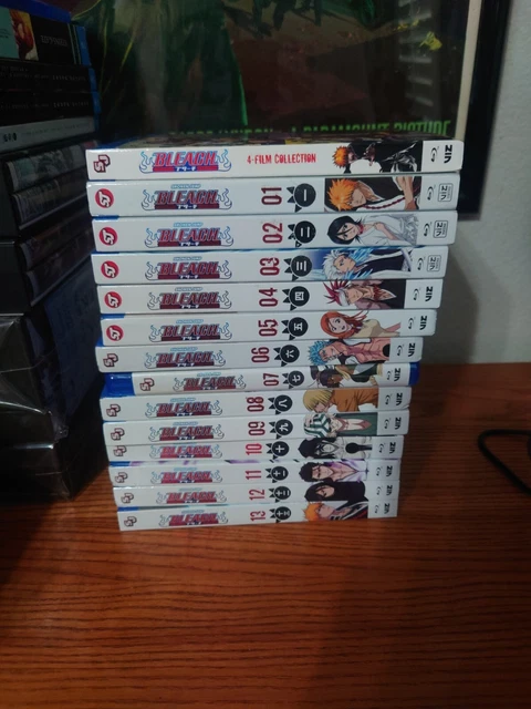 BLEACH COMPLETE SERIES/MOVIES Blu-Ray Ep. 1-366 Anime BluRay Sets 1-13 ...