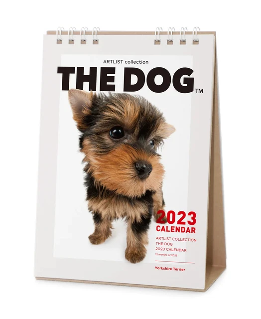 THE DOG 2023 Calendar Desktop Size Yorkshire Terrier Beginning January the-dog-2023-calendar-desktop-size-yorkshire-terrier-beginning-january