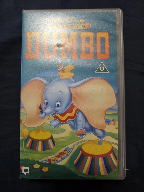 1997 VINTAGE ORIGINAL WALT DISNEY "DUMBO" vhs boxed tape, retro £5.92 ...