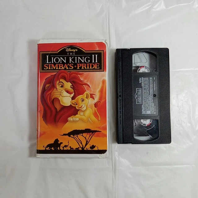 THE LION KING 2 Simba's Pride VHS Tape £8.00 - PicClick UK