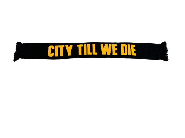 HULL CITY FOOTBALL Scarf - City Til We Die £6.99 - PicClick UK