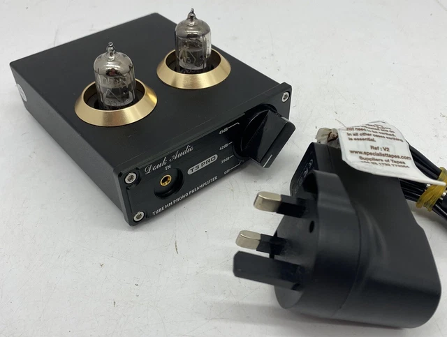 DOUK AUDIO T3 PRO Tube MM Phono Preamp Preamplifier Stereo RCA ...