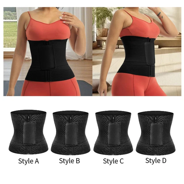 WOMEN WAIST TRAINER Elastic Waistband Underbust Cincher for Exercise ...