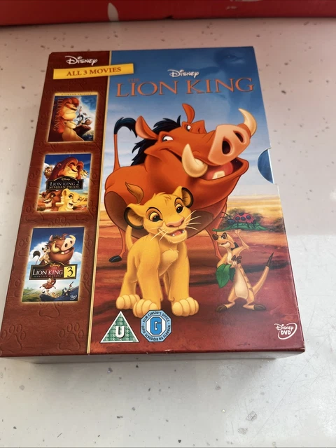 WALT DISNEY THE Lion King Trilogy DVD Bundle Movies 1-3 £4.22 - PicClick UK