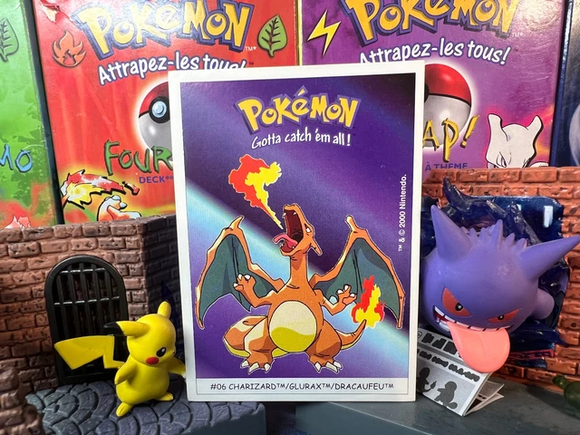 NINTENDO 2000 NINTENDO Dunkin Boomer #06 Glurax Charizard Mint/NM Fire ...