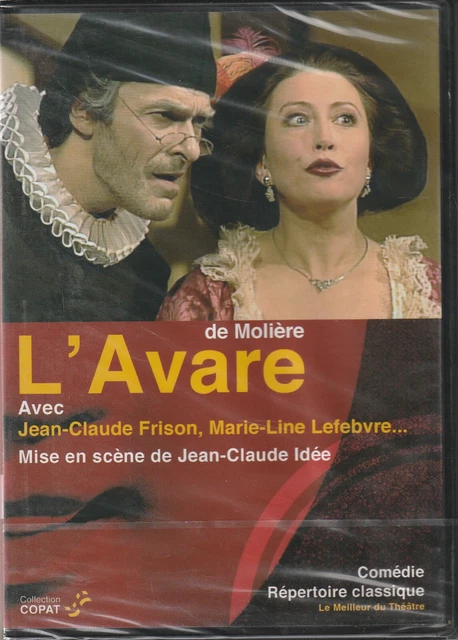 DVD L'AVARE DE MOLIÈRE Jean-Claude Frison, Marie-Line Lefebvre EUR 0,99 - PicClick IT