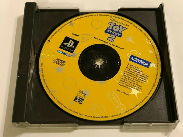 DISNEY'S PIXAR TOY Story 2 Buzz Lightyear To The Rescue gioco PS1 PSONE ...