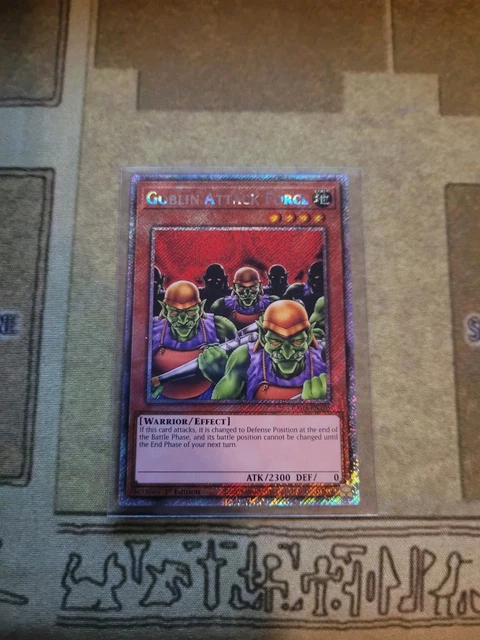YUGIOH TCG GOBLIN Attack Force Ra03-En101 Platinum Rare 1St Edition Nm ...