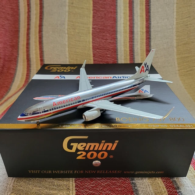 GEMINI JETS 1:200 American Airlines Boeing 737-800 N983AN G2AAL321 ...