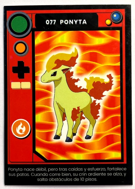 2025 POKEMON POKEDEX FH Kanto Card #077 PONYTA Peru $6.99 - PicClick