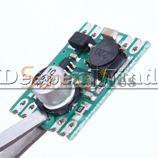DC-DC STEP DOWN Buck Module 6-55V to 5V 600mA Fixed Output Voltage ...
