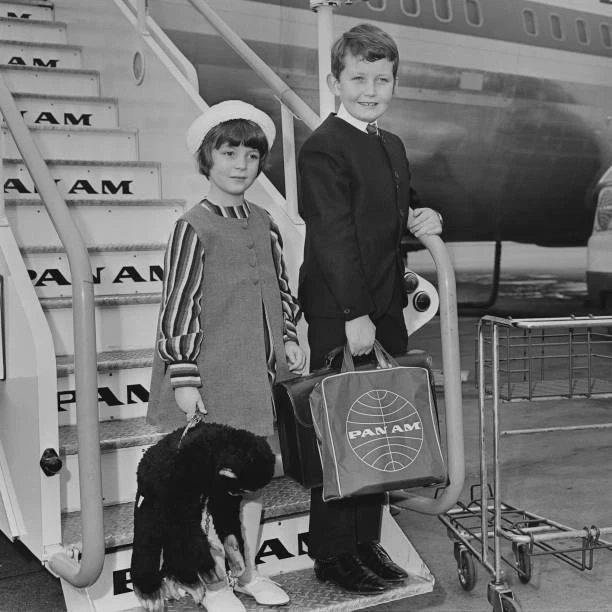 MICHAEL AND SARAH Sellers, children of British actors Peter Seller- Old ...