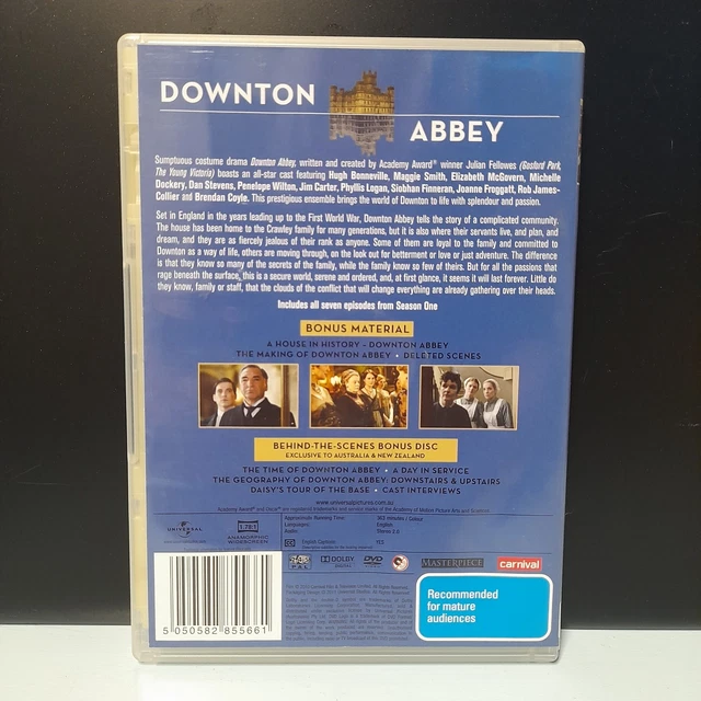 DOWNTON ABBEY : Season 1-3 (DVD, 2013) Rated M PAL Region 4 £12.36 ...