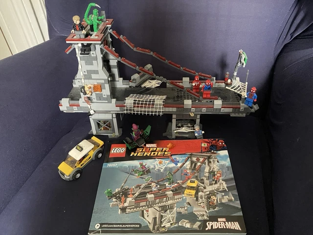 LEGO MARVEL: SPIDER-MAN: Web Warriors Ultimate Bridge Battle (76057) £ ...