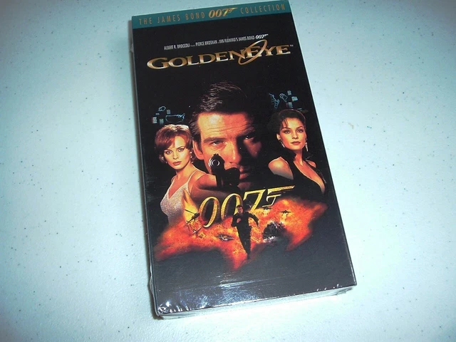 THE JAMES BOND 007 Collection Goldeneye VHS Tape (1995) - New! Factory Sealed £3.14 - PicClick UK