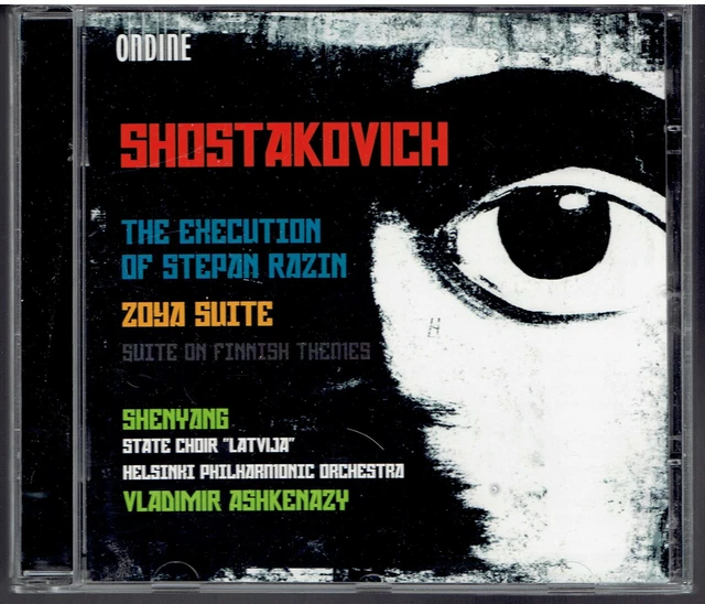 DMITRI SHOSTAKOVICH SHOSTAKOVICH: The Execution of Stepan Razin/... (CD ...